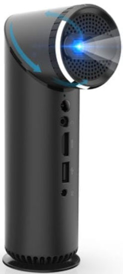 לקנות מקרן כיס נייד אלחוטי Eco Mini DLP Smart Projector FHD - Giftim ...