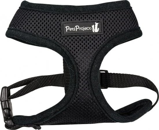 לקנות רתמת רשת מידה PetsProject Mesh XS - צבע שחור - Giftim אונליין