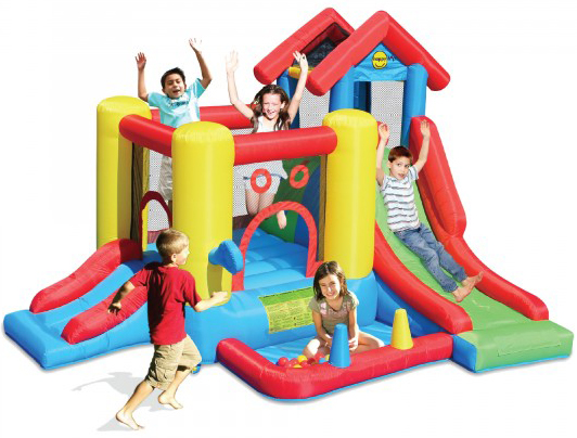 לקנות מתקן קפיצה מתנפח 7 ב-1 מבית Happy Hop - Giftim אונליין