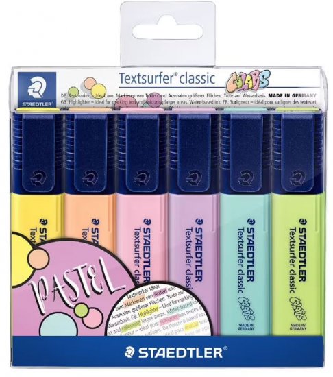 לקנות חבילת מרקרים 6 צבעים Staedtler - Giftim אונליין