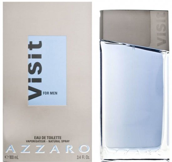 לקנות בושם לגבר 100 מ''ל Azzaro Visit או דה טואלט E.D.T - Giftim אונליין