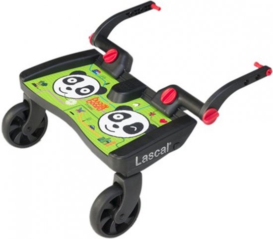 לקנות טרמפיסט לעגלה Lascal Buggy Board Maxi - צבע ירוק/שחור עם איורי ...