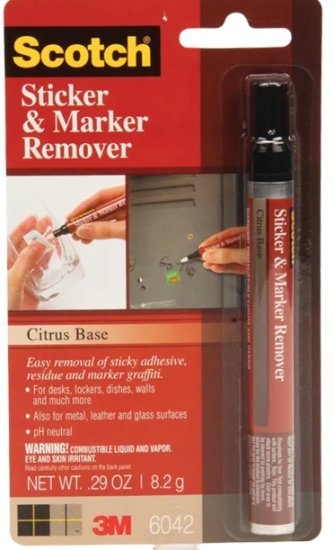 לקנות טוש להסרת מדבקות ומרקר 3M Scotch 6042 - Giftim אונליין
