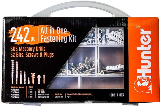 לקנות סט 242 חלקים לפטישון Hunter All In One 160317-003 - Giftim אונליין