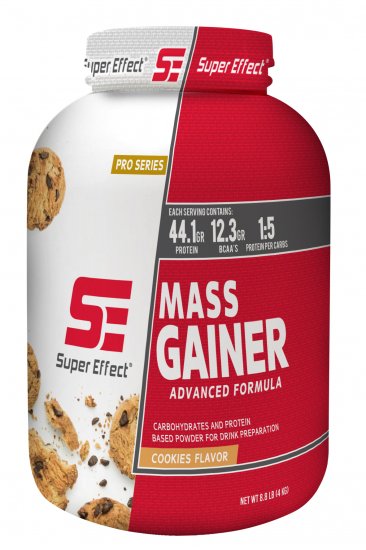 לקנות אבקת חלבון MASS Gainer בטעם עוגיות במשקל 4 קילוגרם Super Effect ...