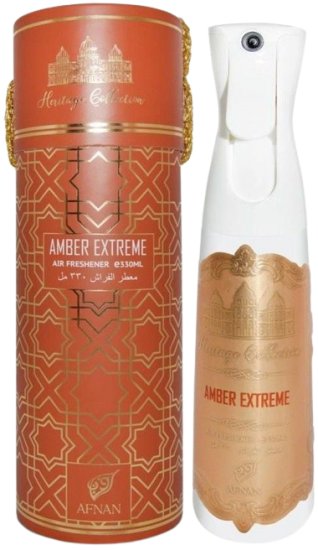לקנות תרסיס מבושם לבית 300 מ''ל Afnan Amber Extreme - Giftim אונליין