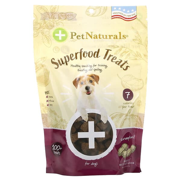 לקנות Pet Naturals‏, חטיפי סופרפוד לכלבים, מתכון חמאת בוטנים, +100 ...