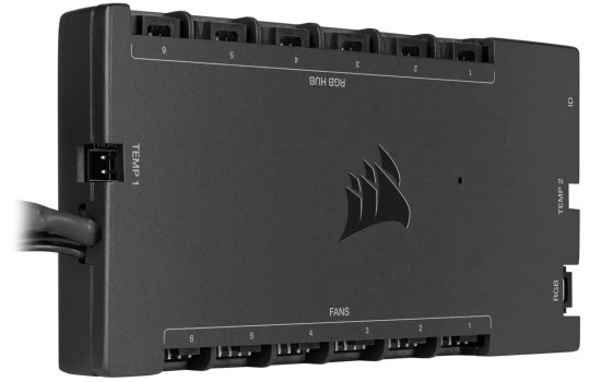 לקנות בקר מאוורר ותאורת RGB חכם Corsair iCUE COMMANDER CORE XT - Giftim ...