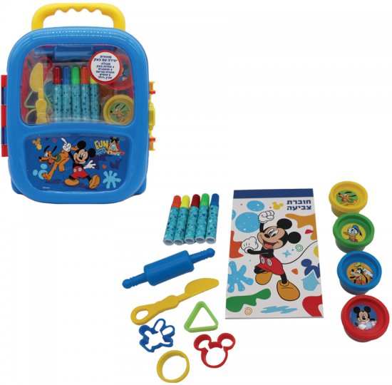 לקנות מזוודת יצירה עם בצק מבית Palphot - מיקי מאוס - Giftim אונליין