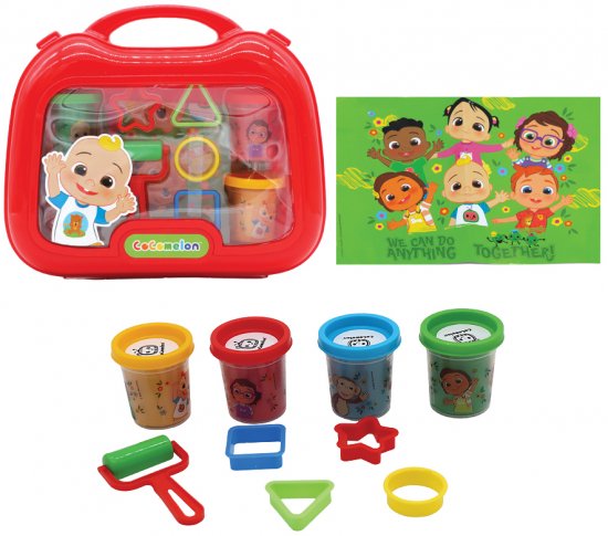 לקנות ערכת יצירה עם בצק במזוודה מבית Palphot - קוקומלון - Giftim אונליין