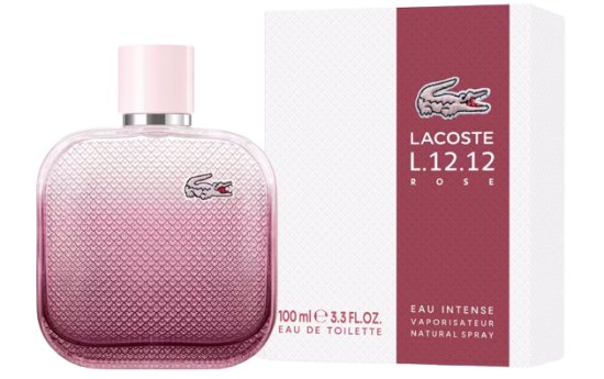 לקנות בושם לאישה 100 מ''ל Lacoste L.12.12 Rose Eau Intense או דה טואלט ...