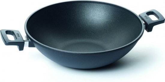 לקנות ווק עם ידיות צד 32 ס''מ Woll Titanium Nowo - Giftim אונליין