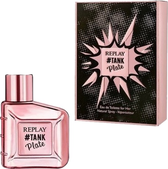 לקנות בושם לאישה 50 מ''ל Replay #Tank Plate או דה טואלט E.D.T - Giftim ...
