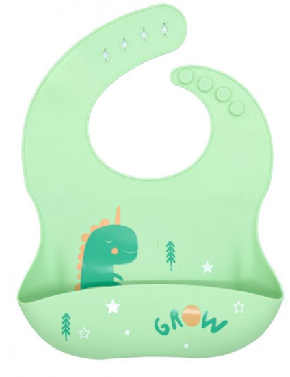 לקנות סינר סיליקון מבית Yamayo - צבע ירוק עם הדפסים - Giftim אונליין