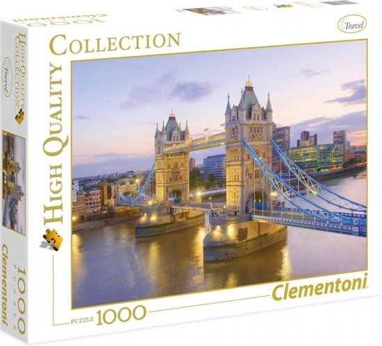 לקנות פאזל 1000 חלקים מבית Clementoni - גשר מצודת לונדון - Giftim אונליין