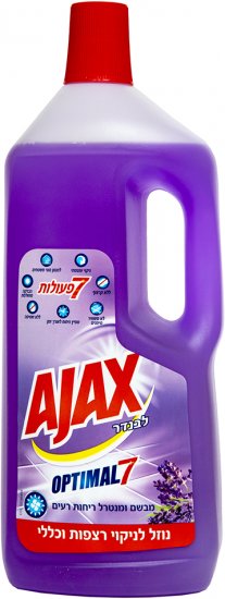 לקנות נוזל לניקוי רצפות 7 פעולות Ajax בניחוח לבנדר - בנפח 2 ליטר ...