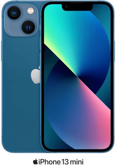 לקנות אייפון Apple iPhone 13 Mini 512GB - צבע כחול - שנה אחריות יבואן ...