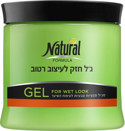 לקנות ג'ל לשיער חזק לעיצוב רטוב Natural Formula - נפח 500 מ''ל - Giftim ...
