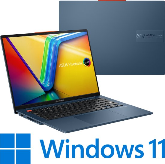 לקנות מחשב נייד Asus Vivobook S 14 OLED K5404VA-M9025W - צבע Solar Blue ...