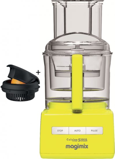 לקנות מעבד מזון 3.6 ליטר Magimix 5200JXL Premium 1100W - צבע צהוב ...