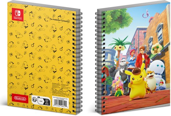 לקנות מחברת כתיבה מעוצבת Detective Pikachu Returns - Giftim אונליין