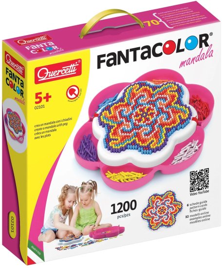 לקנות פיקסל ארט מנדלה 1200 חלקים מבית Quercetti - Giftim אונליין