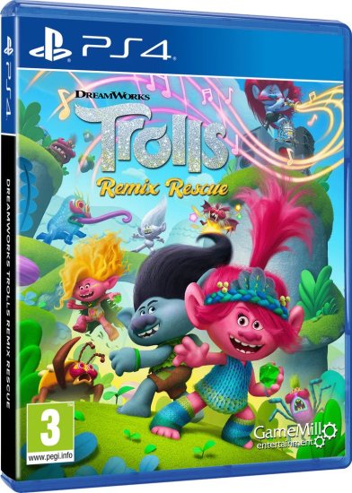 לקנות משחק Dreamworks Trolls Remix Rescue ל- PS4 - Giftim אונליין