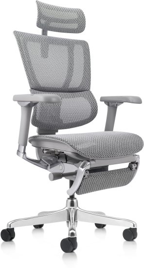 לקנות כיסא משרד רשת Comfort Mirus Pro מבית KEISAR - צבע אפור - Giftim ...