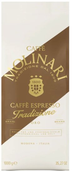לקנות תערובת פולי קפה 1 ק''ג Coffee Molinari Caffe Espresso Tradizione ...