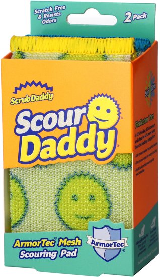 לקנות Scrub Daddy - ספוג לקרצוף כלים Scour Daddy - סך הכל 2 יחידות ...