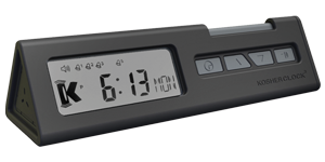 לקנות שעון מעורר ™KosherClock דגם V3 מבית Kosher Innovations - צבע שחור ...